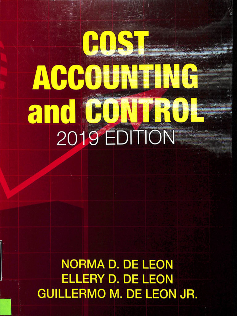 Cost Accounting and Control | PDF