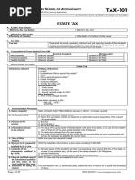 CRA RC552 Form for Deceased Persons | PDF