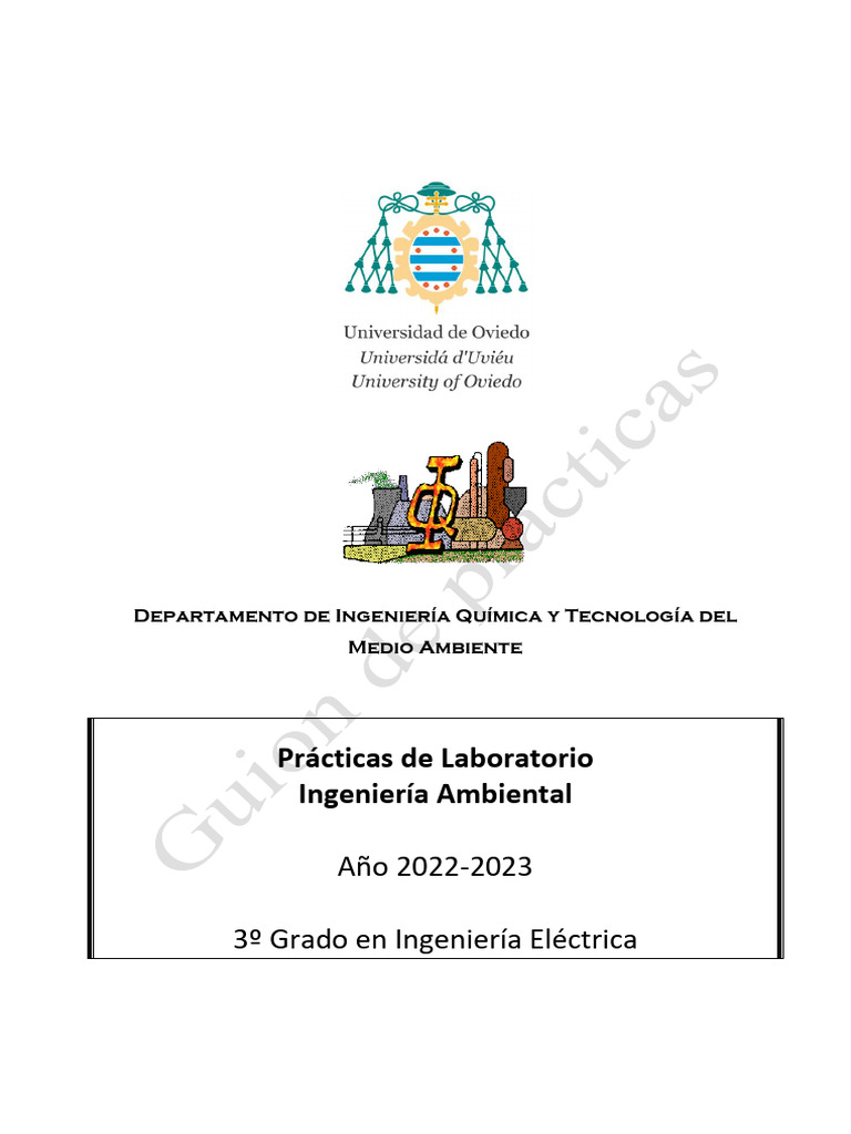 Guión de Prácticas de Laboratorio - 2022-2023 (GIELEC) | PDF | Aguas ... Guión de Prácticas de Laboratorio - 2022-2023 (GIELEC) | PDF | Aguas ...
