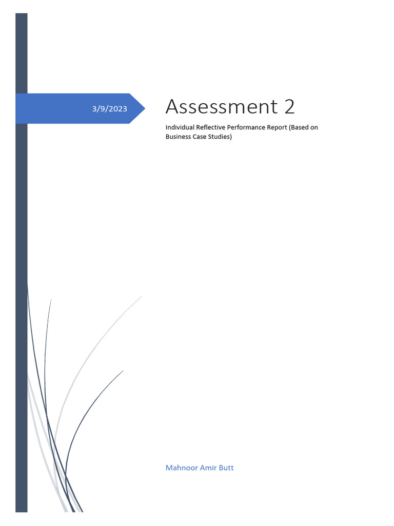 Assessment2 - Mahnoor - CaseStudy | PDF