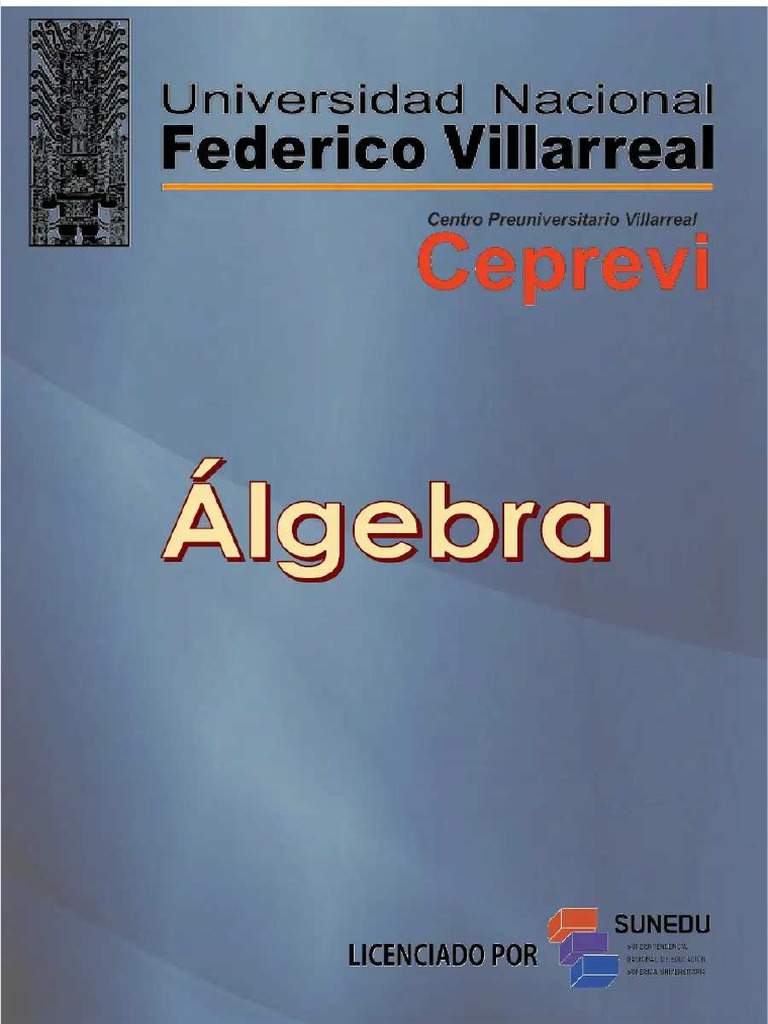 PDF Algebra Ceprevi Libro Nuevo - Compress | PDF
