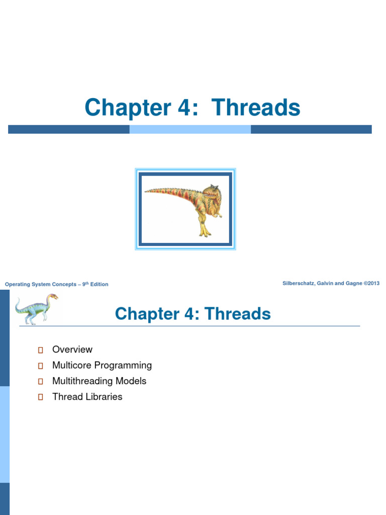 Chapter 4 Threads Pdf Thread Computing Process Computing