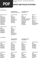 Hyderabad Police Station Directory | PDF