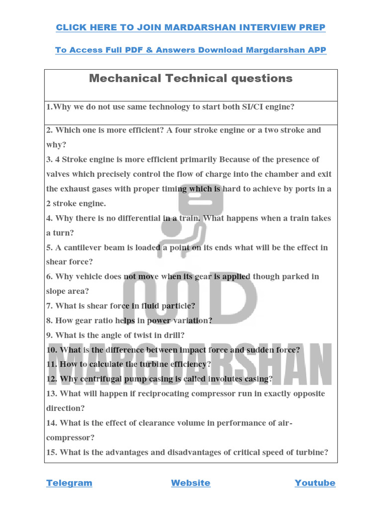 Mechanical IOCL Technical PYQs | PDF | Heat Transfer | Convection