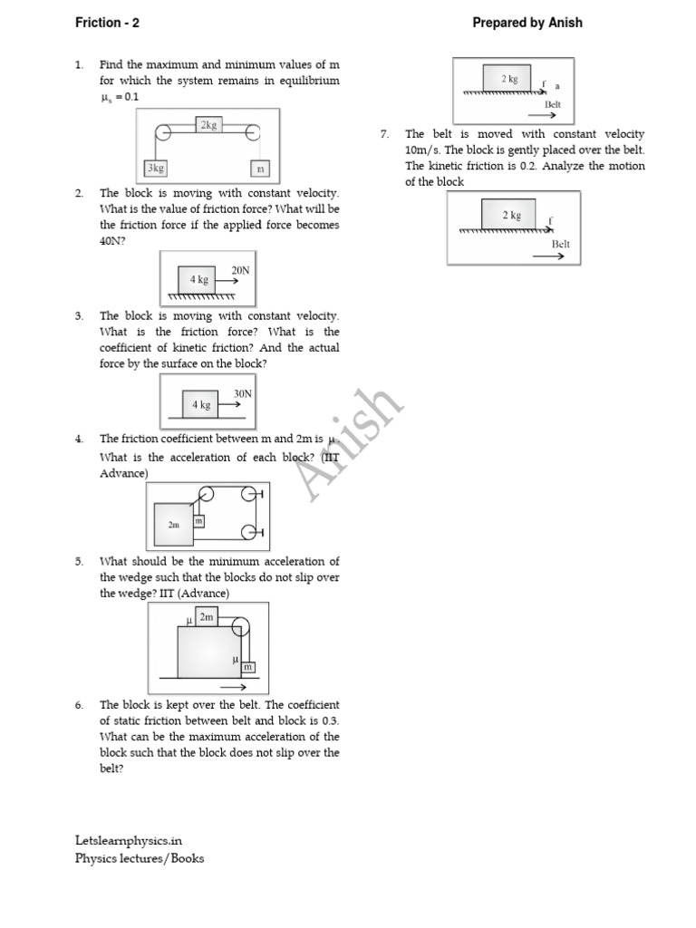 109 Friction-2 | PDF
