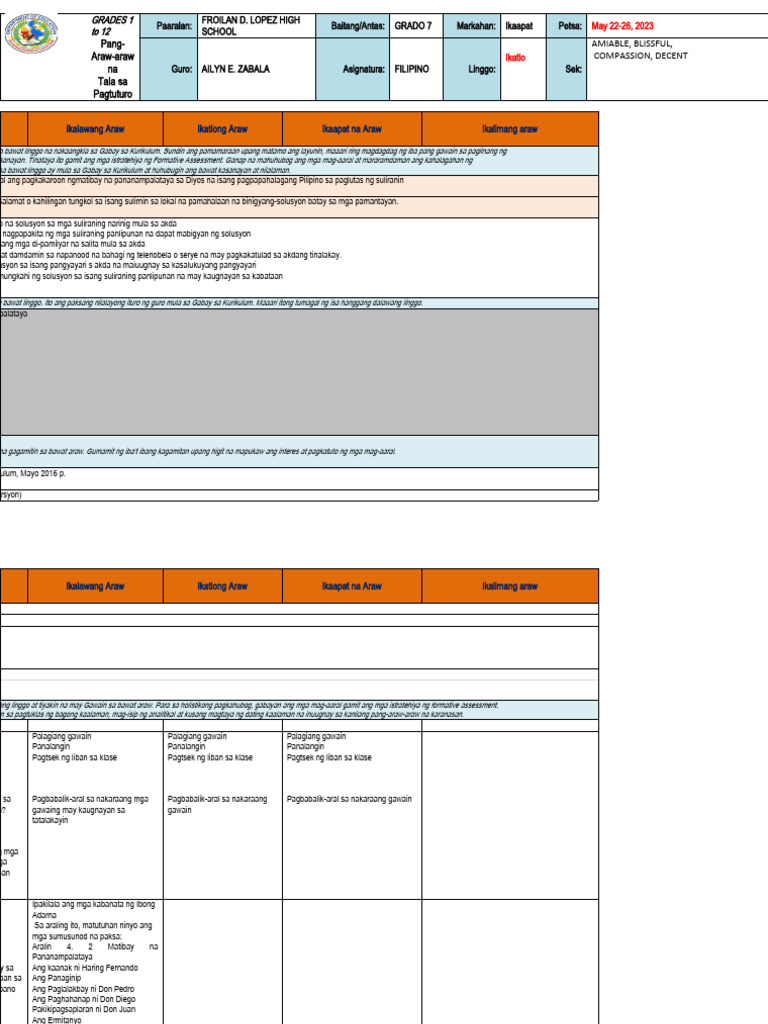 Aralin 4.2 ibong Adarna | PDF