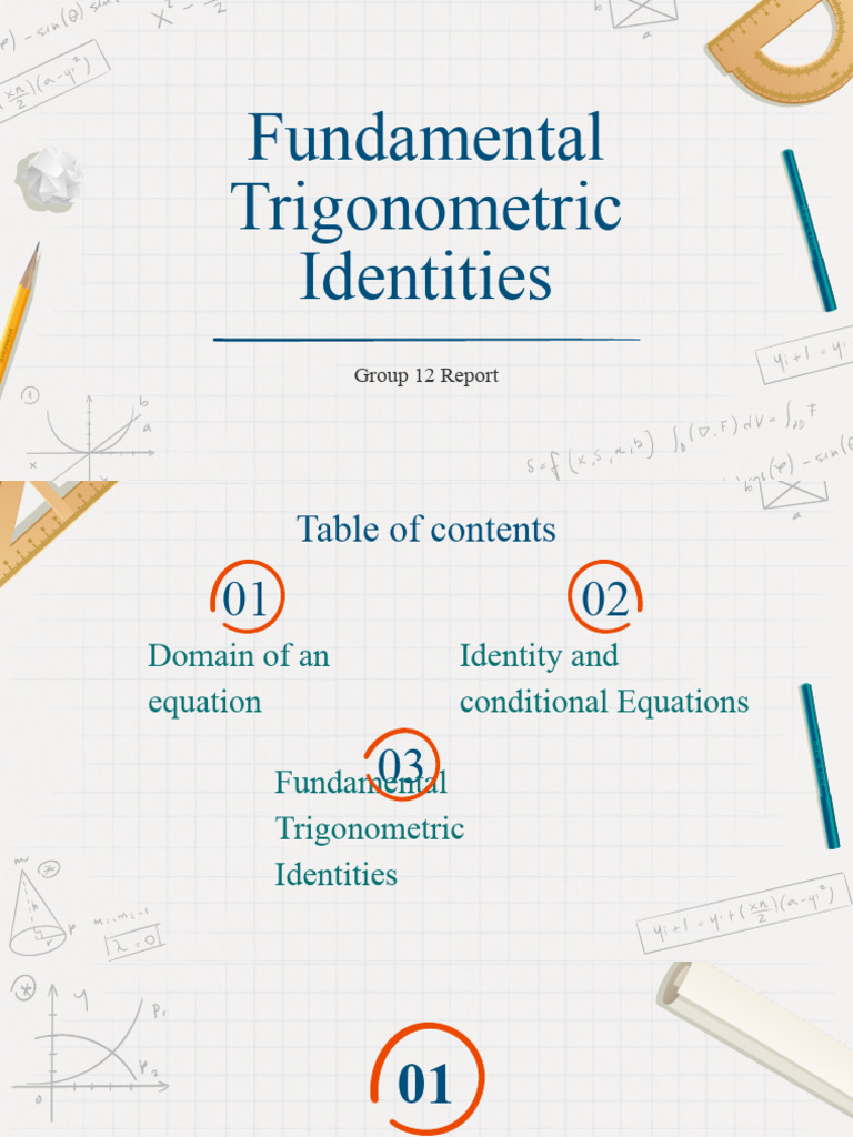 Fundamental Trigonometric Identities Guide | PDF | Teaching Methods ...