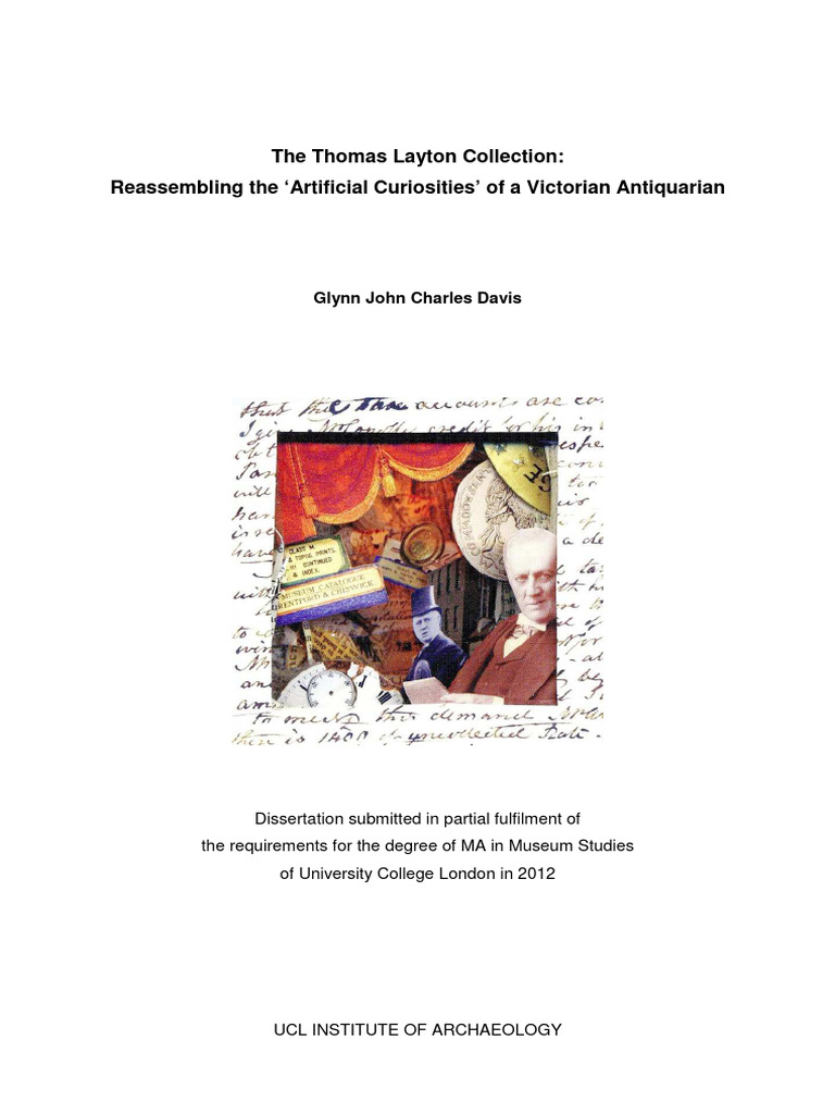 The Thomas Layton Collection Reassemblin | PDF | Archaeology | Ethnography