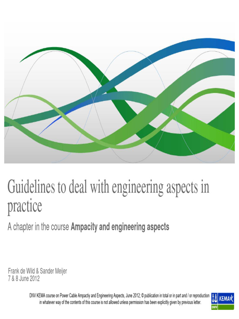 15 Guidelines To Deal With Engineering Aspects in Practice | Download ...