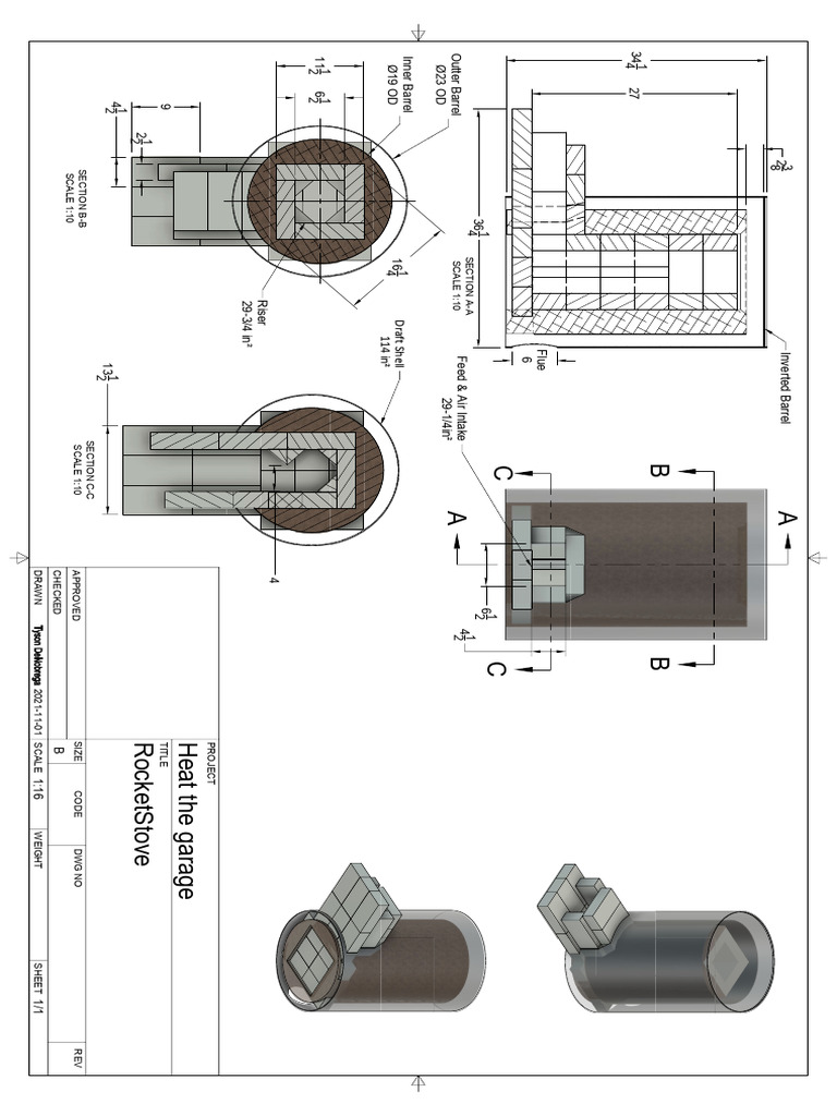 Rocket Stove Pdf Cooking Appliances Domestic Implements