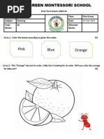 UKG - Drawing | PDF | Teaching Methods & Materials