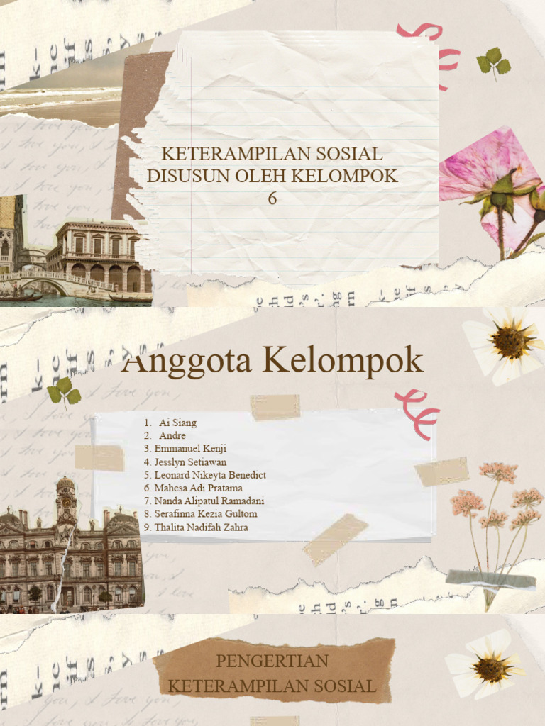 Presentasi Kelompok Sosial - BK 8a | PDF