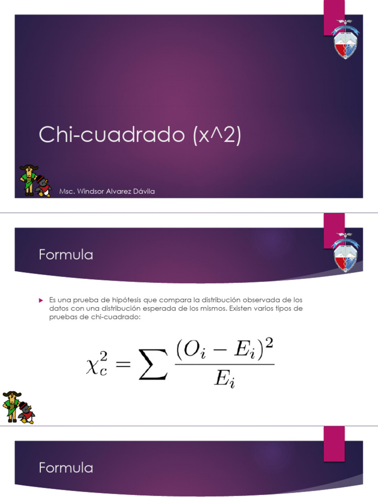 Chi-cuadrado (x^2) | PDF | Prueba de ji cuadrado | Prueba de hipótesis ...
