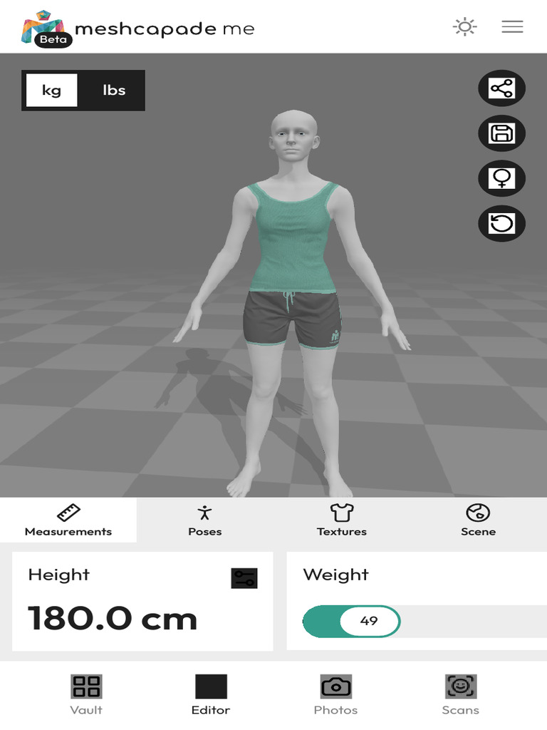 Avatars From Measurements Meshcapade Me | PDF