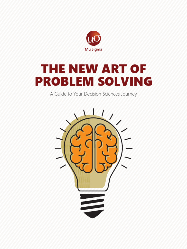 The New Art of Problem Solving – A Guide to Your Decision Sciences ...