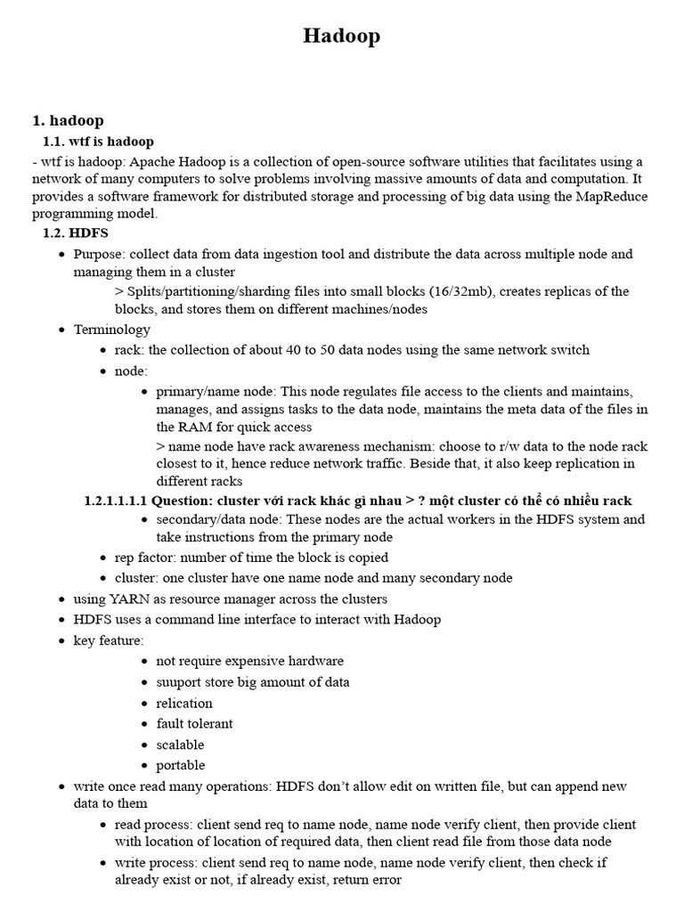 S Hadoop Ecosystem Pdf Apache Hadoop Apache Spark