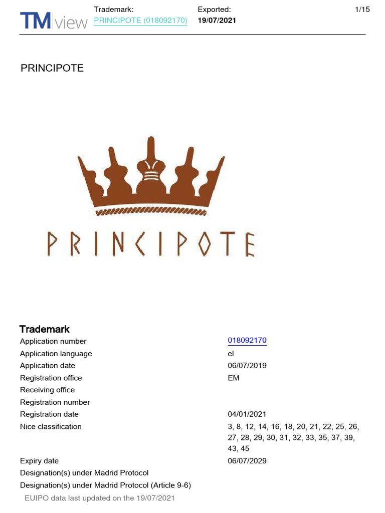 TM Principote | PDF