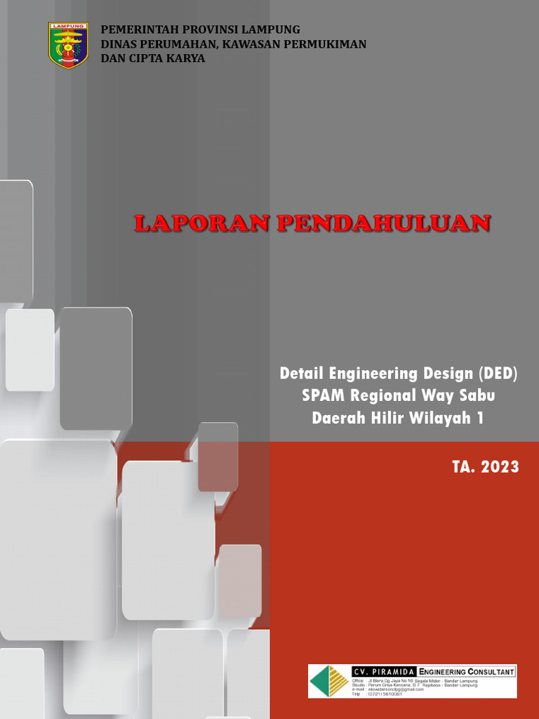 Lap Pendahuluan Wil 1 Teluk Pandan | PDF