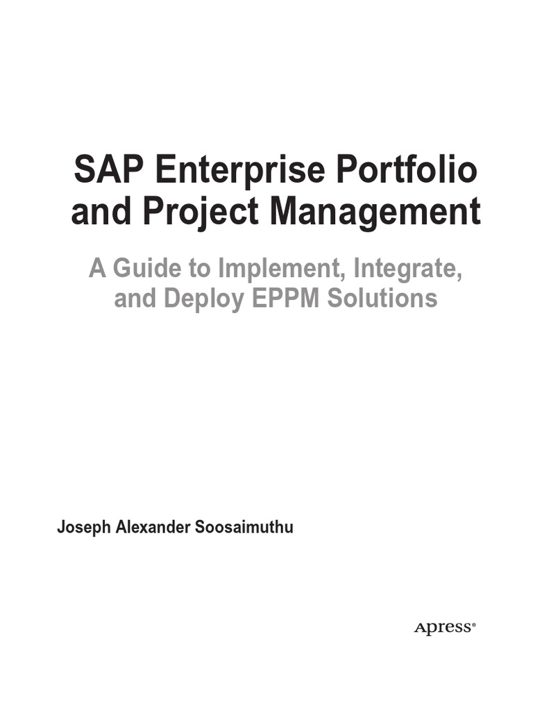 2022 Bookmatter SAPEnterprisePortfolioAndProje | PDF | Trademark | Books