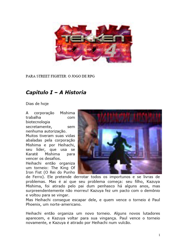 Tekken 4 | PDF
