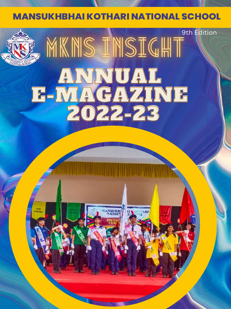 MKNS INSIGHT 2022 23 Magazine1 | PDF | Asana | Yoga