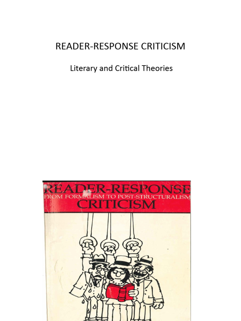 Reader - Response Criticism | PDF | Narration Reader - Response Criticism | PDF | Narration