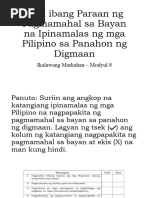 Grade 6 AP PPT Lesson Week8 q2 | PDF