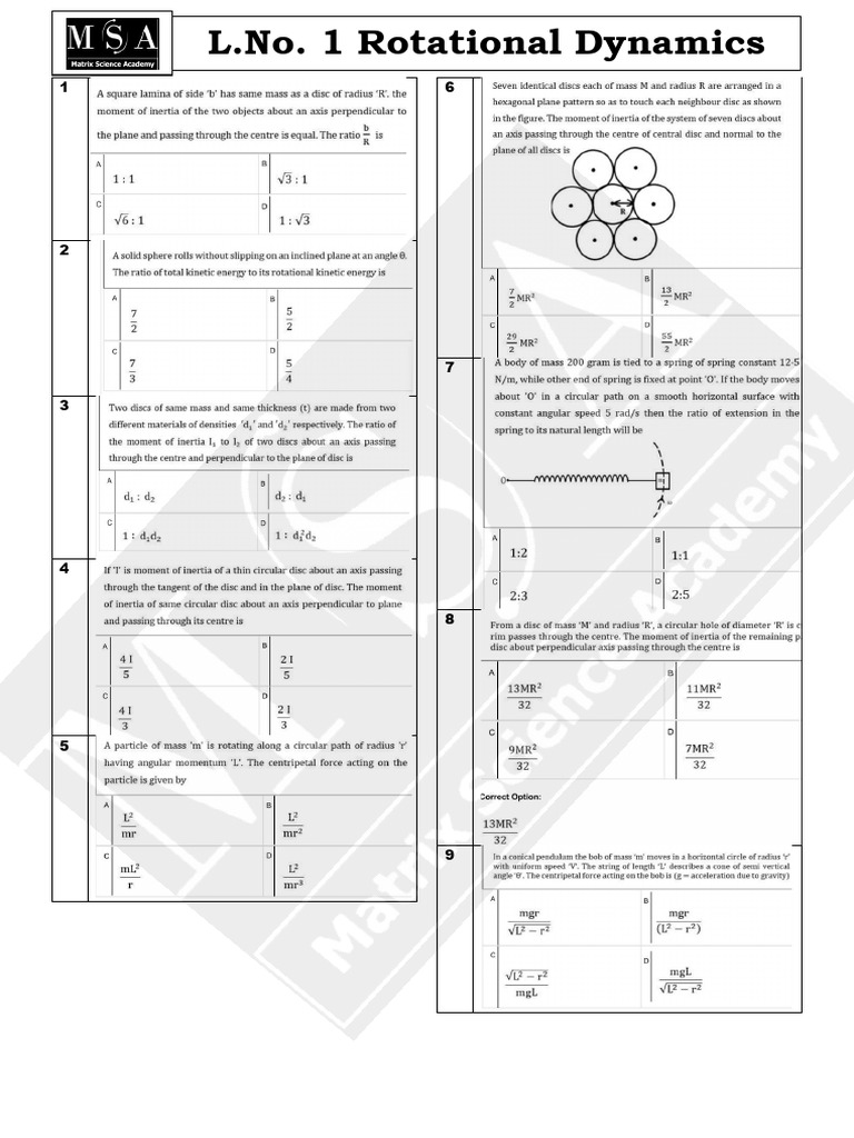 MHT-CET 2023 PHYSICS PYQs | PDF | Teaching Methods & Materials