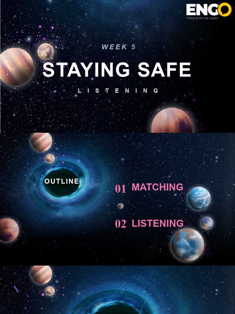 Staying Safe - LISTENING | PDF | Language Arts & Discipline