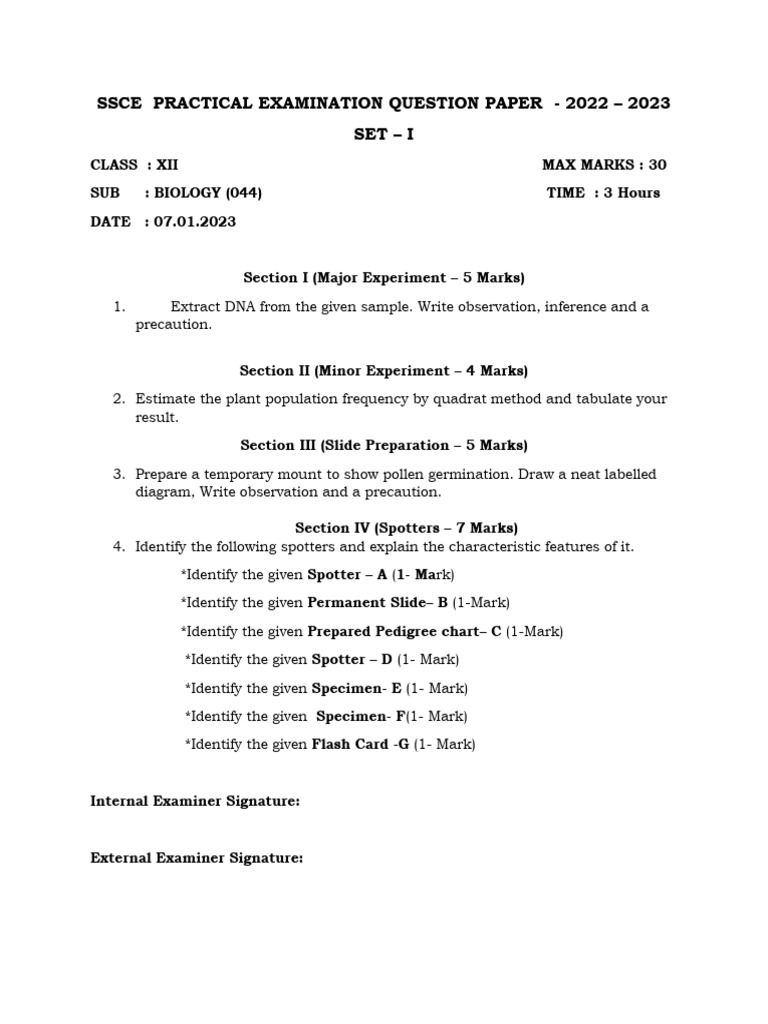 Bio practical set 1 | PDF | Experiment | Statistical Inference
