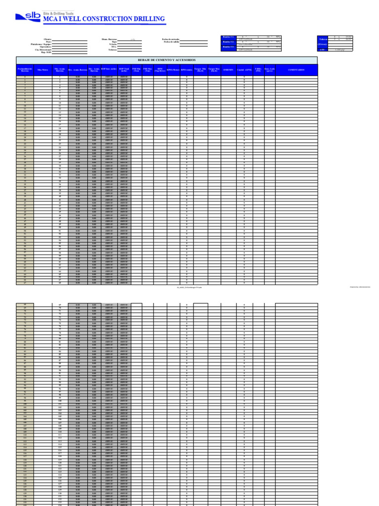 Base MXM Barrenas PDC-6 | PDF