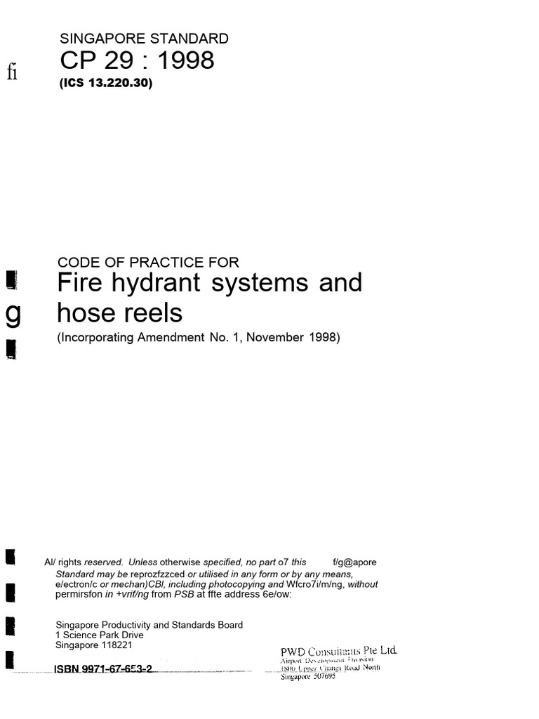cp29 Fire Hydrant Systems and Hose Reels | PDF