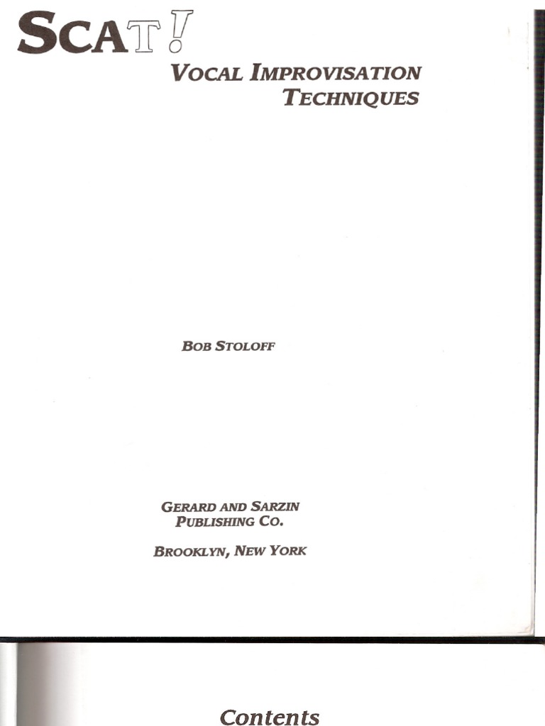 Bob Stoloff - Scat! стр | PDF