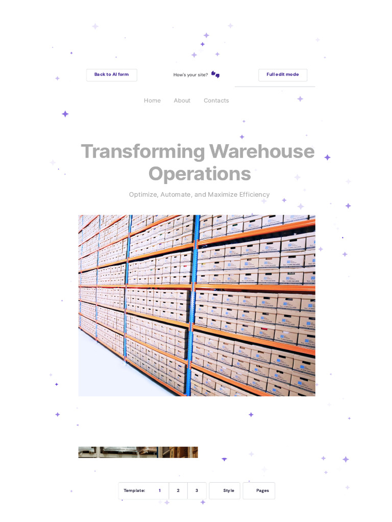 Transform Warehouse Operations | PDF | Computers