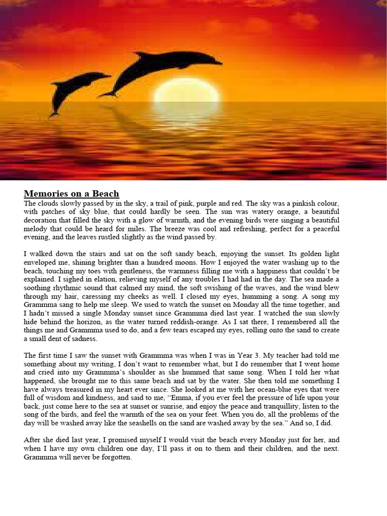 Sunset Story | PDF | Sky