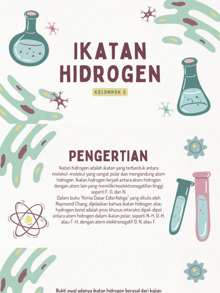 Kelompok 3 Ikatan Hidrogen | PDF