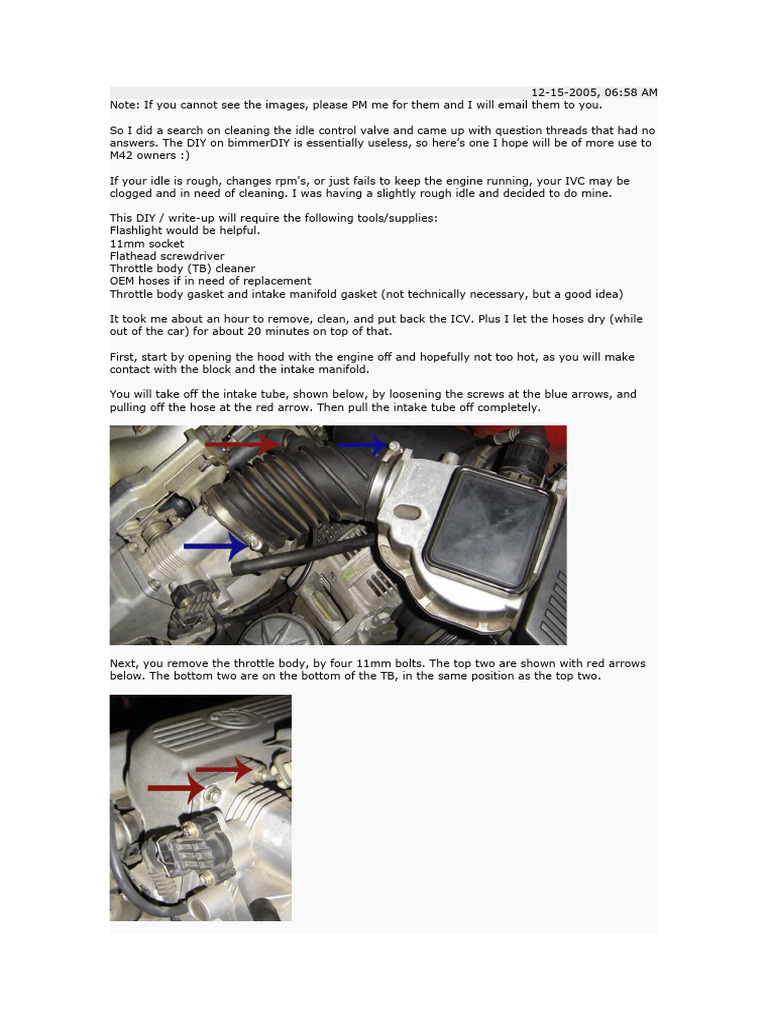 Valvula Ralenti E36 | PDF | Throttle | Electrical Connector