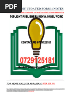 Form 1 Geography Simplified Notes | PDF | Atmosphere Of Earth | Atmosphere