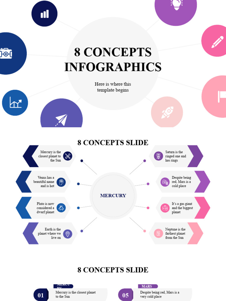 8 Concepts Infographics by Slidesgo | PDF | Planets | Planets In Astrology