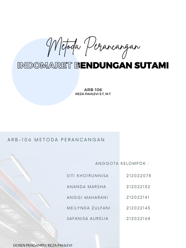 Arb-106 Metoda Perancangan | PDF