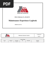 Machine Log Book Template | PDF