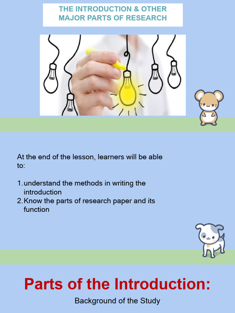 Research Paper Structure and Components | PDF | Methodology | Hypothesis