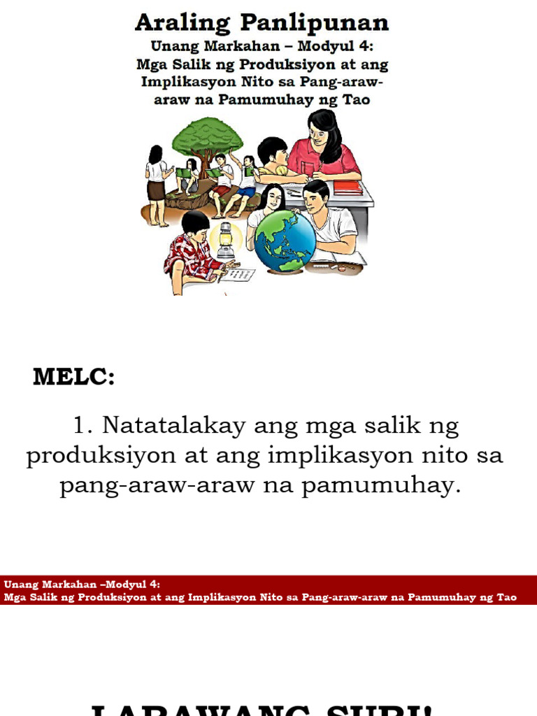 Module 4 AP 9 Salik NG Produksyon | PDF