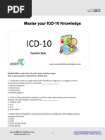 ICD-10-CM Practice Exam Questions | PDF | Human Diseases And Disorders ...