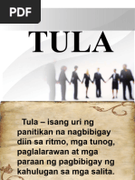Week 9. 1. Dula Sangkap at Elemento NG Dula | PDF