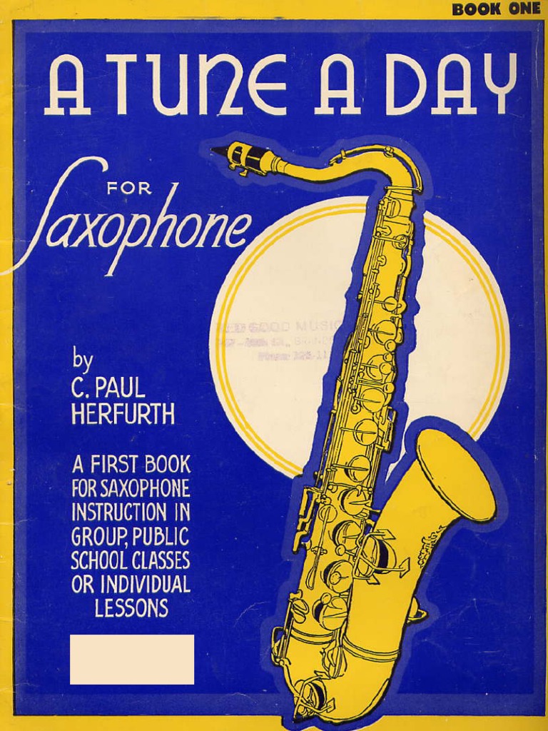 A Tune A Day Saxophone Course Book 1 | PDF