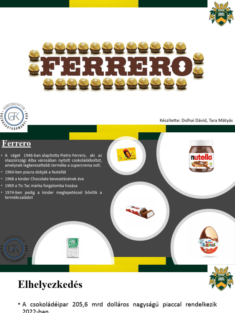 Ferrero 3 | PDF