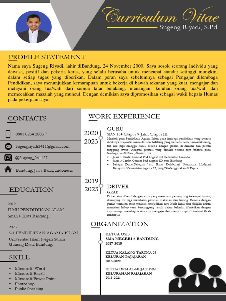 CV Sugeng Riyadi | PDF