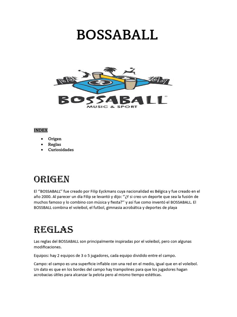 Bosseball | PDF | Arte