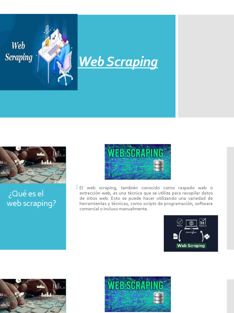 Web Scraping | PDF | Negocios | Informática